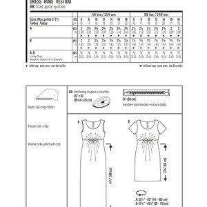 Burda Sewing Pattern 6606 Size 6-18 Misses Dresses / UNCUT Factory ...