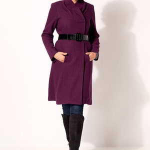 Kwik Sew K4198 Sewing Pattern - Misses' Swan-neck Coats Size (XS-S-M-L ...
