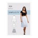 Simplicity S9123 Sewing Pattern - Misses Skirts - Size 6-14 / Uncut, FF ...