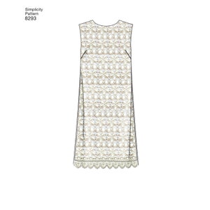 Simplicity 8293 Sewing Pattern - Misses Simple Sheath Dresses - Size 6 ...