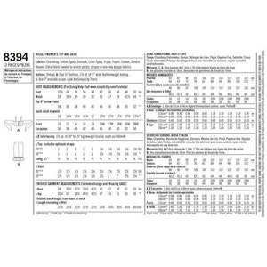 Simplicity 8394 Size 10-18 or Plus Size 20W-28W Misses Mimi G Style Top ...