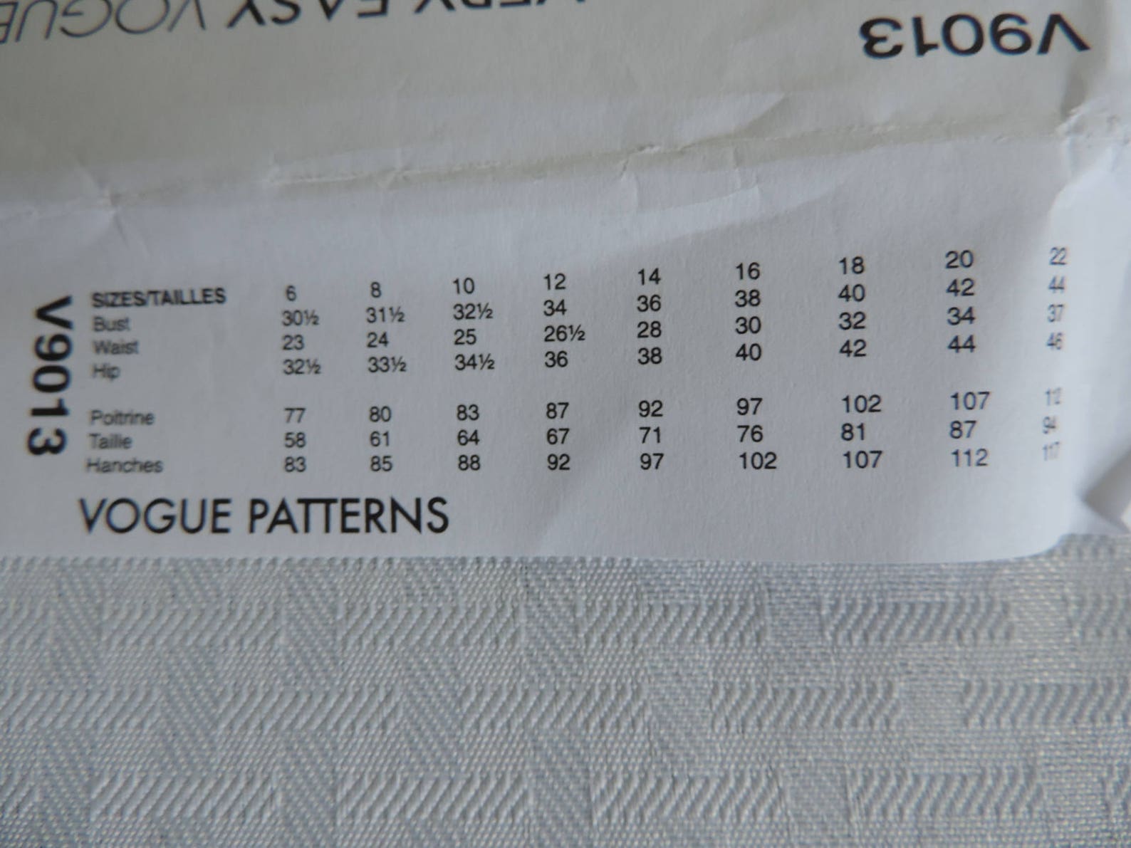 Vogue V9013 Size 6-14 or 14-22 Misses/misses Petite Jacket and Skirt ...