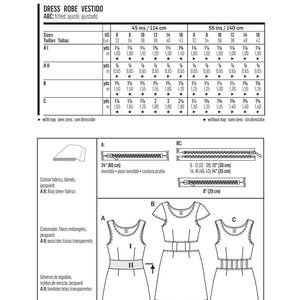 Burda 6653 Size 6-16 Misses Dress Sewing Pattern / UNCUT Factory Folded ...