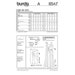 Burda 6547 Woman's Special Occasion Dresses Sewing Pattern Plus Size 18 ...
