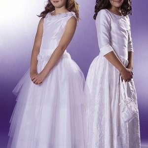 Burda 9761 Sewing Pattern Girls or Juniors Dress Communion Easter ...