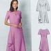 New Look Sewing Pattern N6655 Misses' Dress in Two Lengths With Sleeve ...