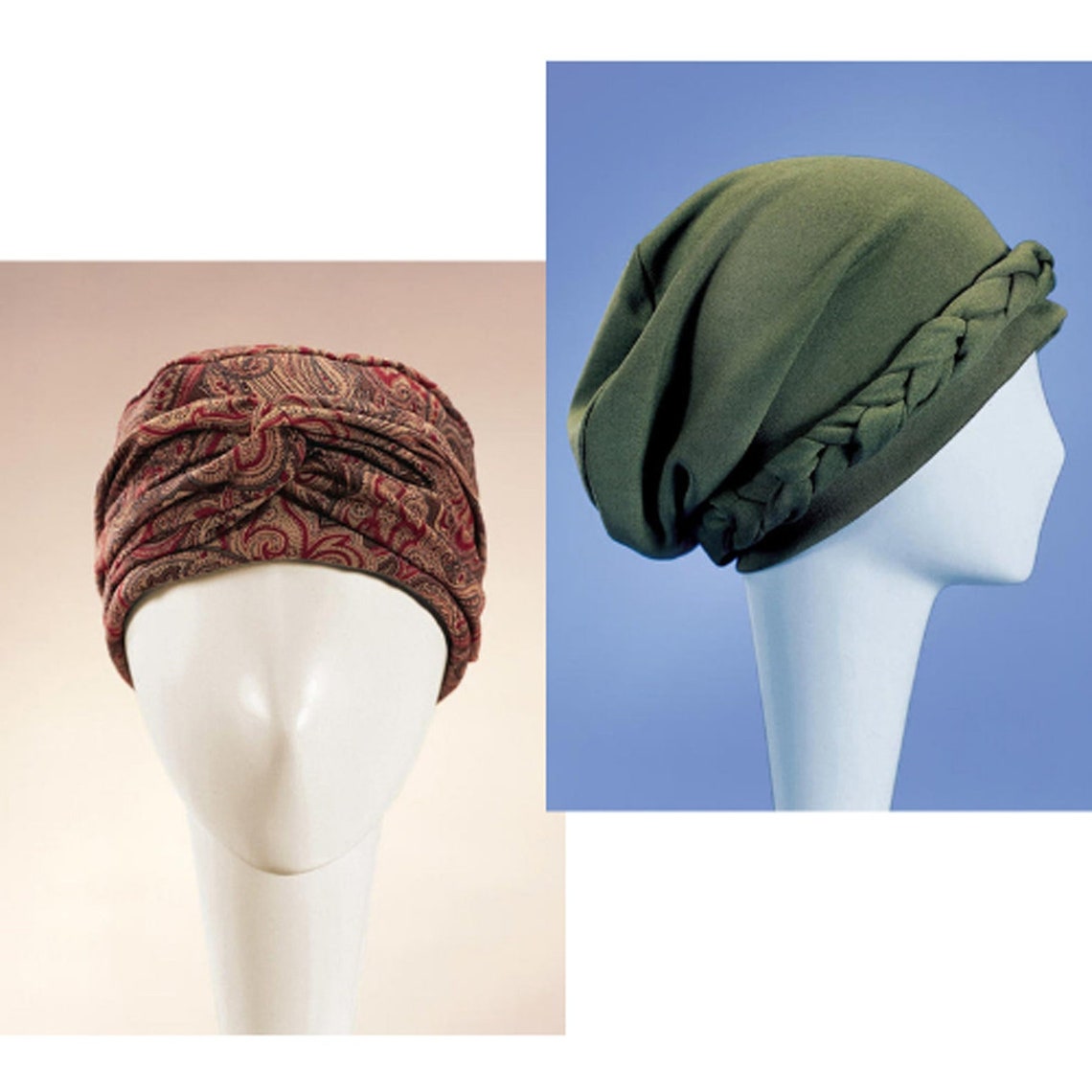 Turbans, Headwraps and Hats Sewing Pattern - Kwik Sew K4282 / Mccalls ...