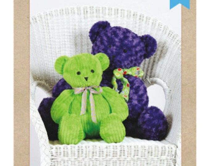 Kwik Sew K4376 Simplicity S9307 Oversized Teddy Bears in Two - Etsy