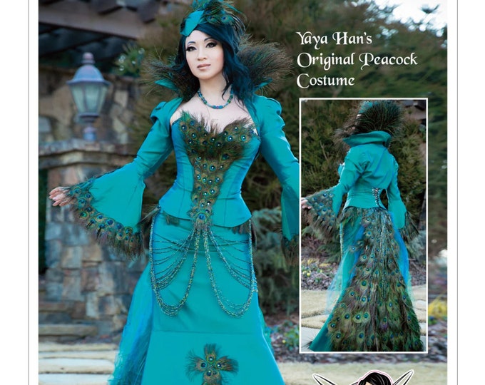Sewing Pattern for Yaya Han's Original Peacock Costume, W/ Corset,mccall's Pattern M7218, YAYA ...