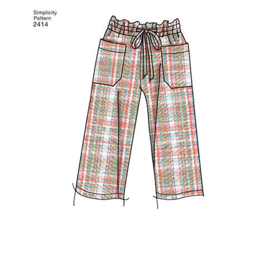 Simplicity 2414 Size 8-16 or Plus Size 16-24 Misses Skirts and Pants ...