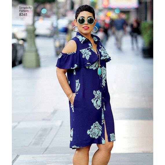 Simplicity 8341 Size 6-14 or 16-24 Misses' Dress Top and - Etsy