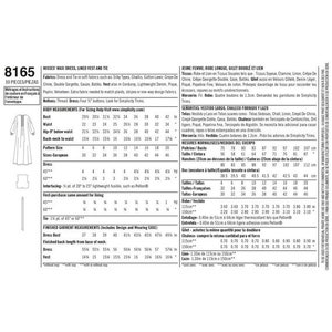 Simplicity 8165 Size 4-12 Misses Maxi Boho Dress With Lined Vest and ...