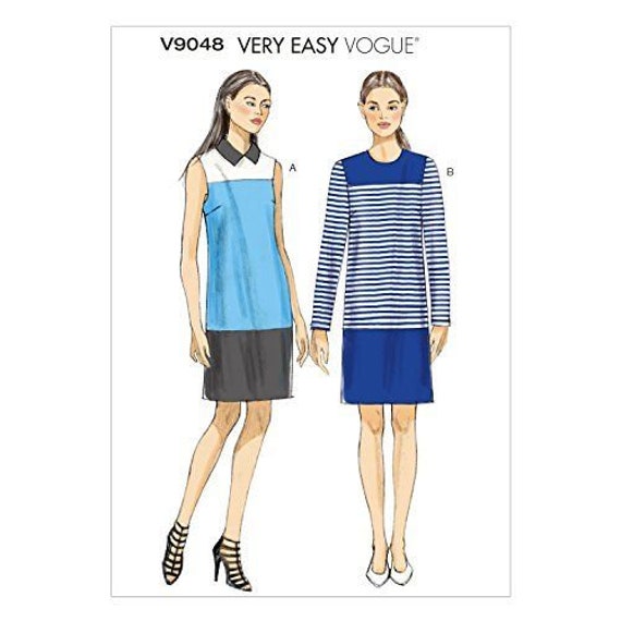 Vogue V9048 Size 8-16 or 16-24 Misses' Semi-fitted Lined - Etsy