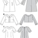 Burda 7322 Size 10-24 Misses Jacket and Fitted Lined Dress Sewing ...