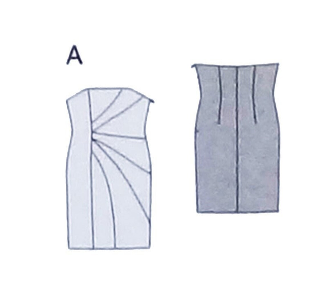 Burda 6547 Woman's Special Occasion Dresses Sewing Pattern - Etsy