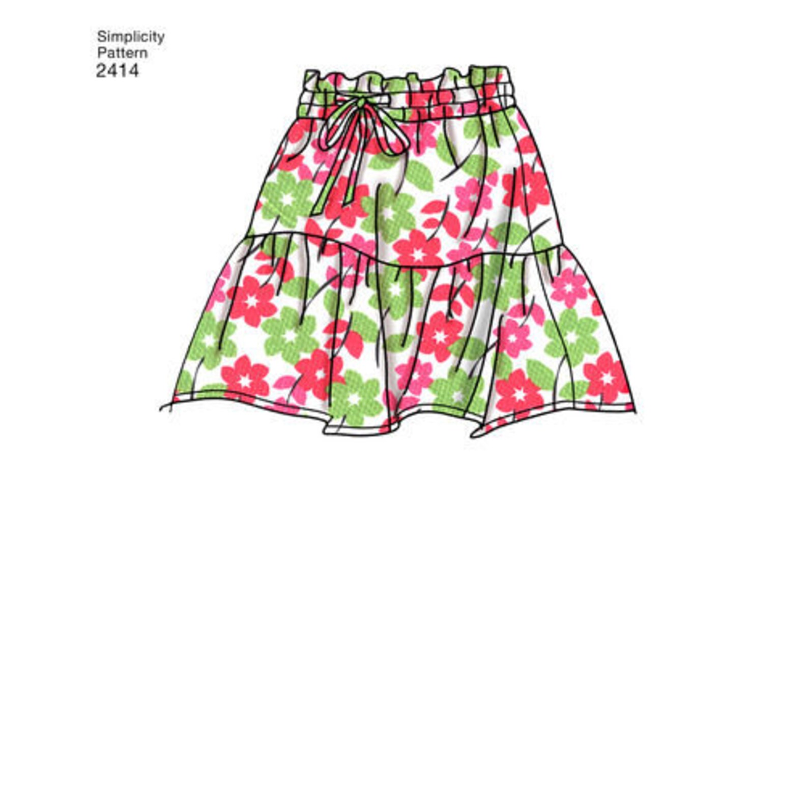 Simplicity 2414 Size 8-16 or Plus Size 16-24 Misses Skirts and Pants ...