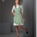 Simplicity 8232 Sewing Pattern - 1940s Full and Half Aprons - Size S-m ...
