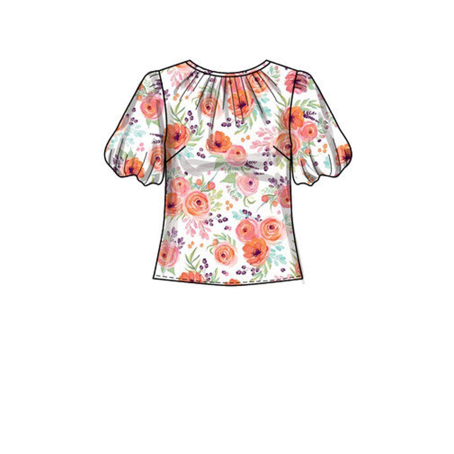 Simplicity S9548 Sewing Pattern, Women's Easy to Sew Tunic and Top With ...