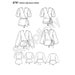 Simplicity 8791 Sewing Pattern for Women's Tops, Wrap Tops, Long Sleeve ...
