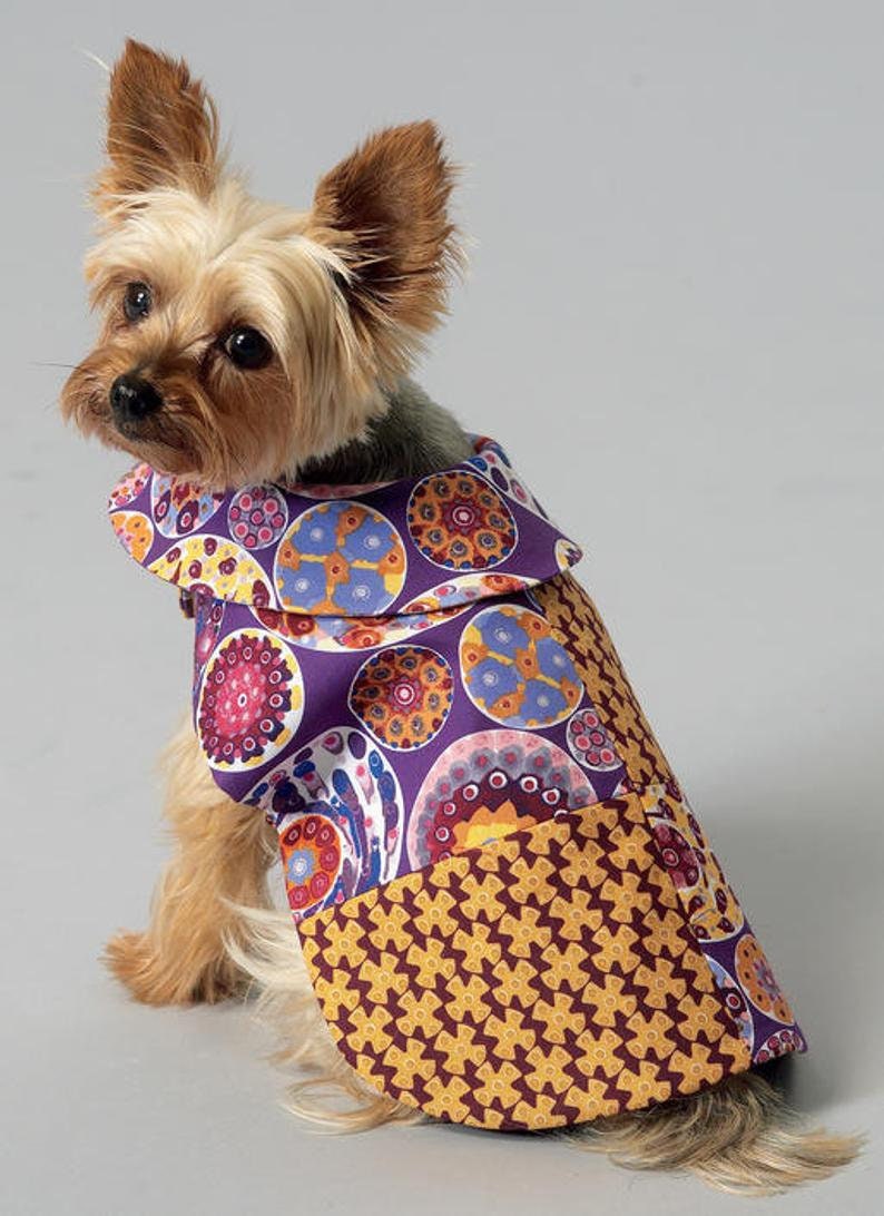 Kwik Sew K4092 Sewing Pattern for Patchwork Dog Coats Pet - Etsy