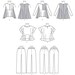 Vogue V9067 Sewing Pattern, Misses Tops and Pants - Size 4-14 / Uncut ...