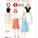 New Look 6544 Sewing Pattern Pencil Skirt in 2 Lengths, Straight Leg ...