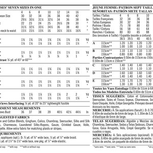 New Look 6026 Misses Tops With Sleeve and Trim Variations Sewing ...