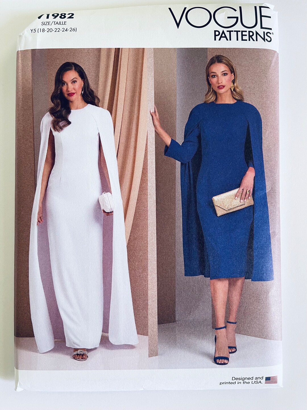 Vogue V1982 R12001 Sewing Pattern Misses' Special Occasion Dress Sizes ...