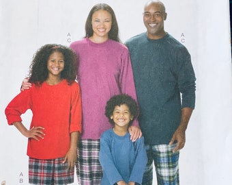 Uncut Butterick Sewing Pattern 6867 Misses', Men's, Children's, Boys ...