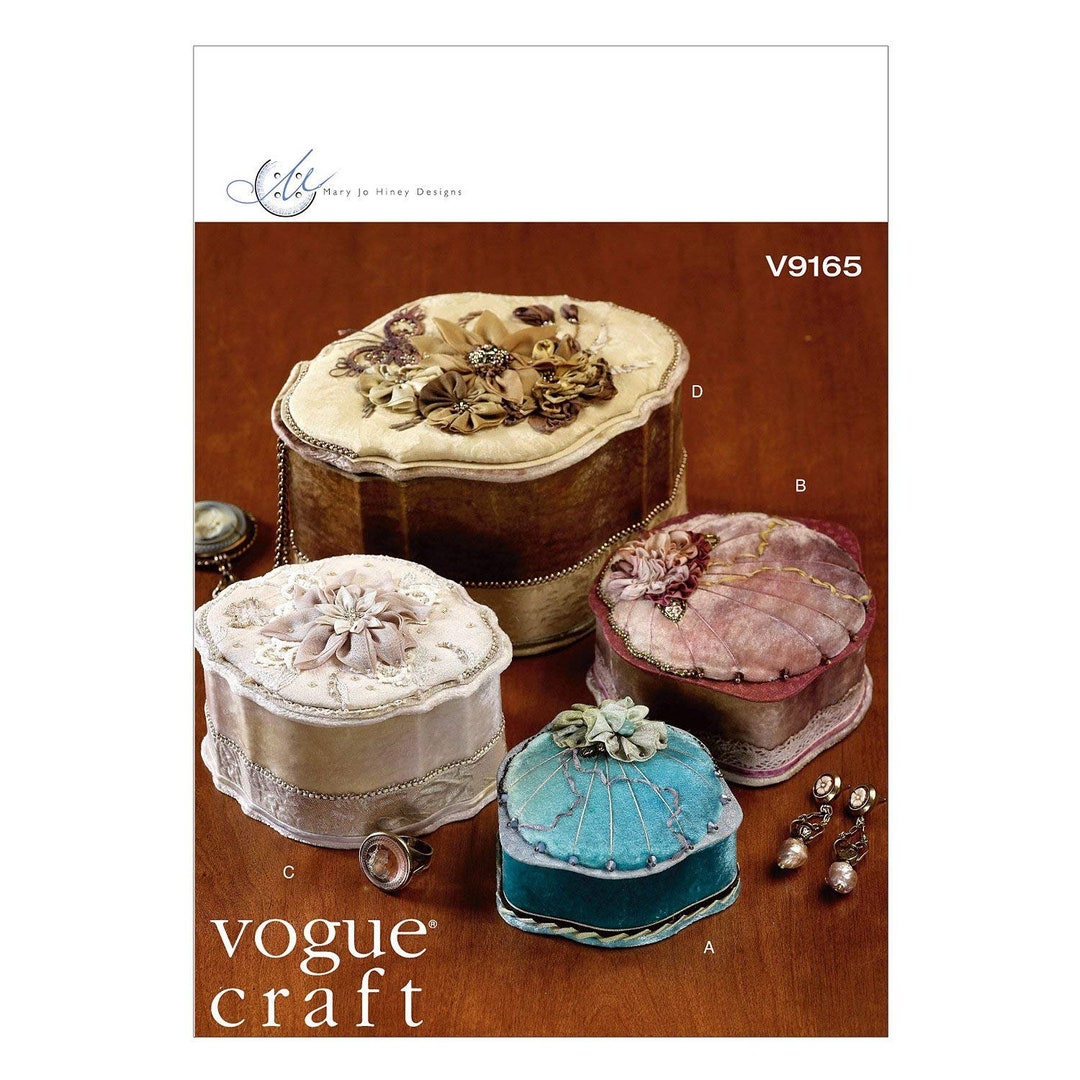Vogue V9165 Decorative Boxes Sewing Pattern / Uncut FF - Etsy