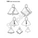 Simplicity 1263 Child's Poncho and Reversible Cape Sewing Pattern Size ...