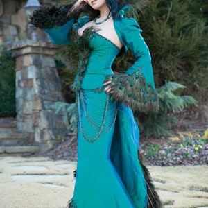 Sewing Pattern for Yaya Han's Original Peacock Costume, W/ Corset ...