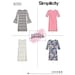 Simplicity 8293 Sewing Pattern - Misses Simple Sheath Dresses - Size 6 ...