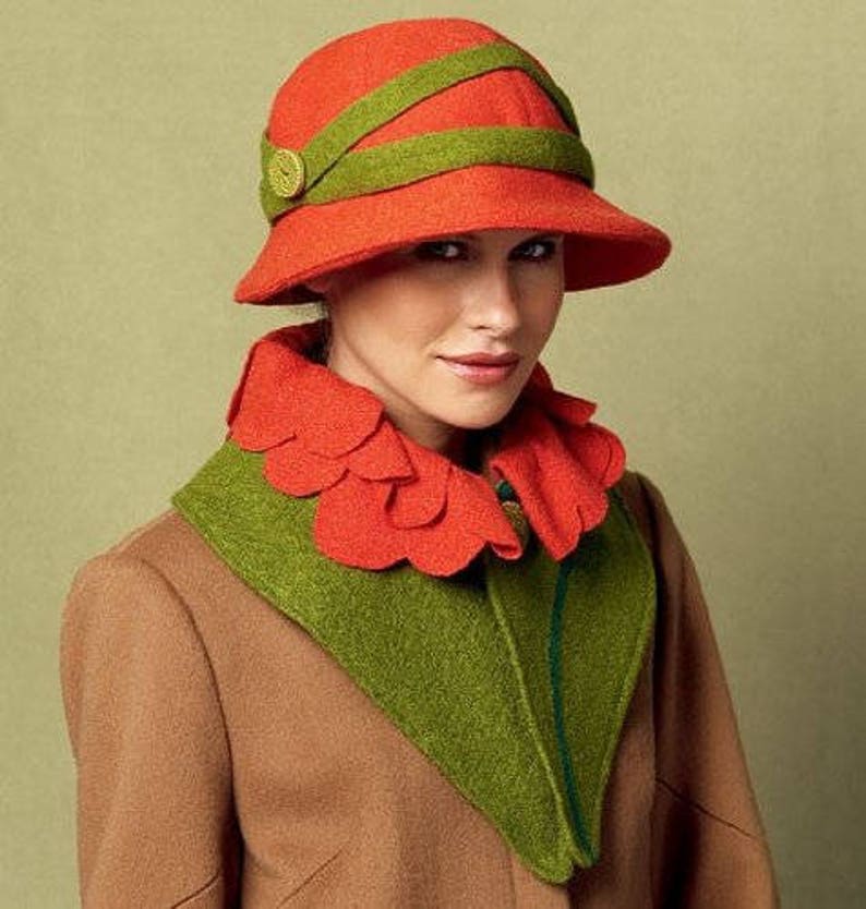 Mccall's M6852 Misses Hats and Scarf Sewing Pattern / - Etsy