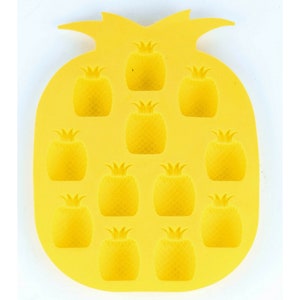Pineapple Silicone Ice Cube Tray Freeze Jelly Puddin Chocolate Candy ...