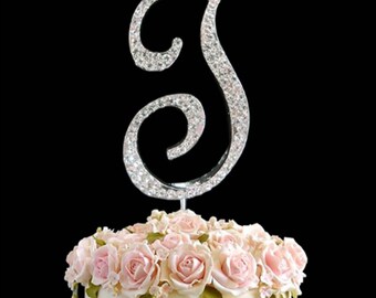 Letter J Cake Topper - Etsy