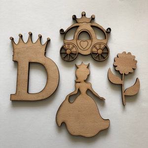 Wooden Home Craft Set Princess Perfect for Kids and Adults - Etsy