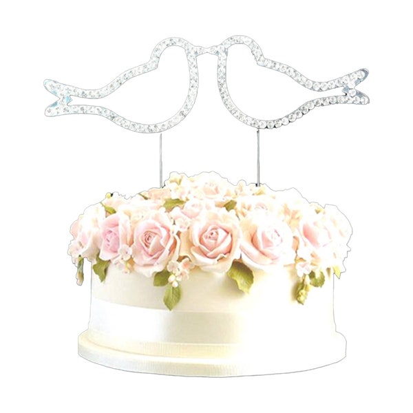 Doves Cake Topper - Etsy