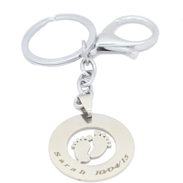 Baby Shower Keychain - Etsy