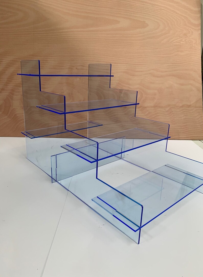 Clear Acrylic Display Shelves Unit/stand - Etsy