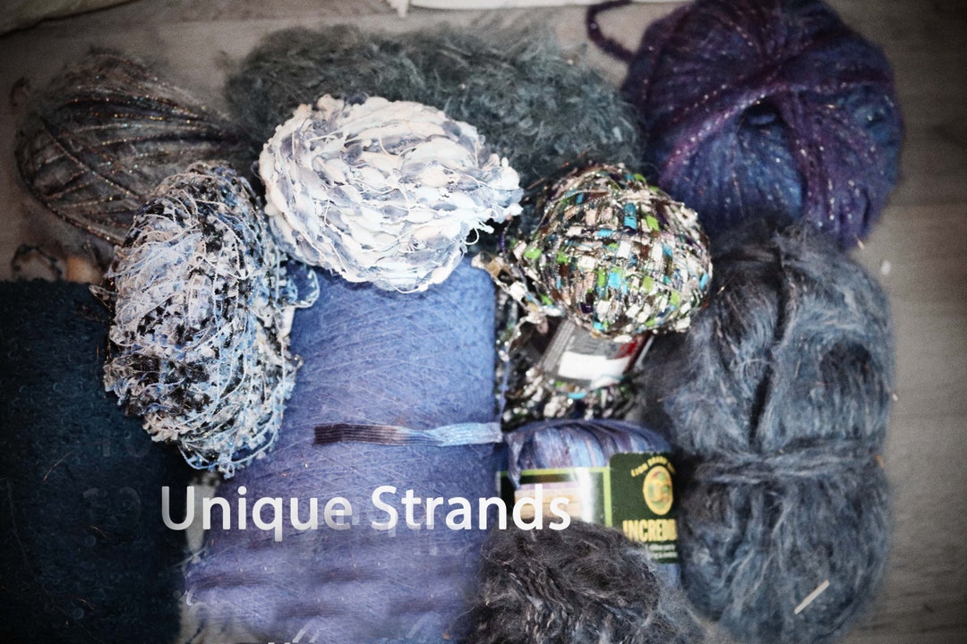 Saori Weaving Thrums or Unique Thread Yarns for Art YARNS - Etsy