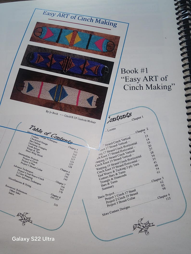 Advance ART of Mohair Cinch Making Book Horse - Etsy