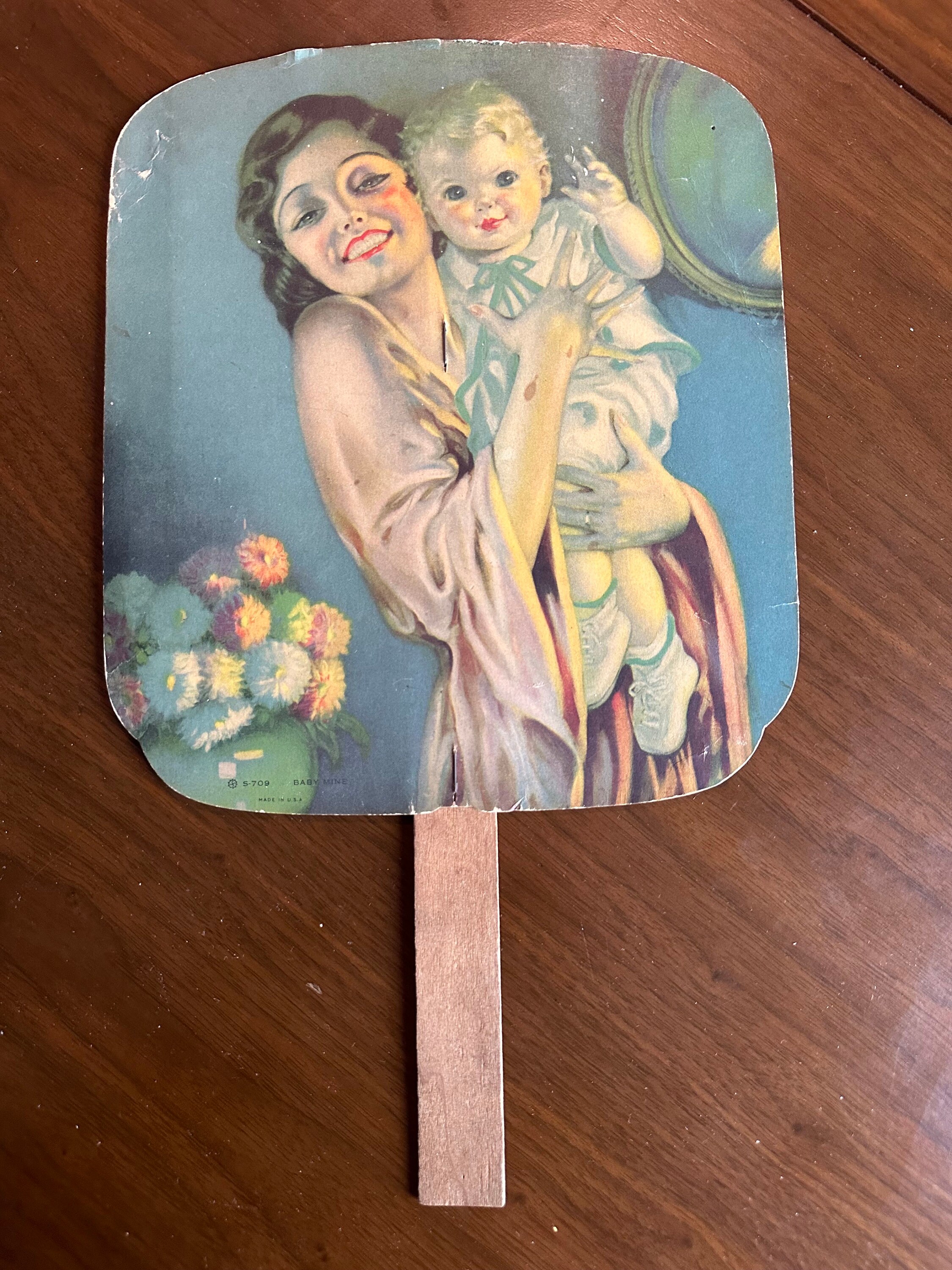 1940s Advertising Hand Fan - Etsy