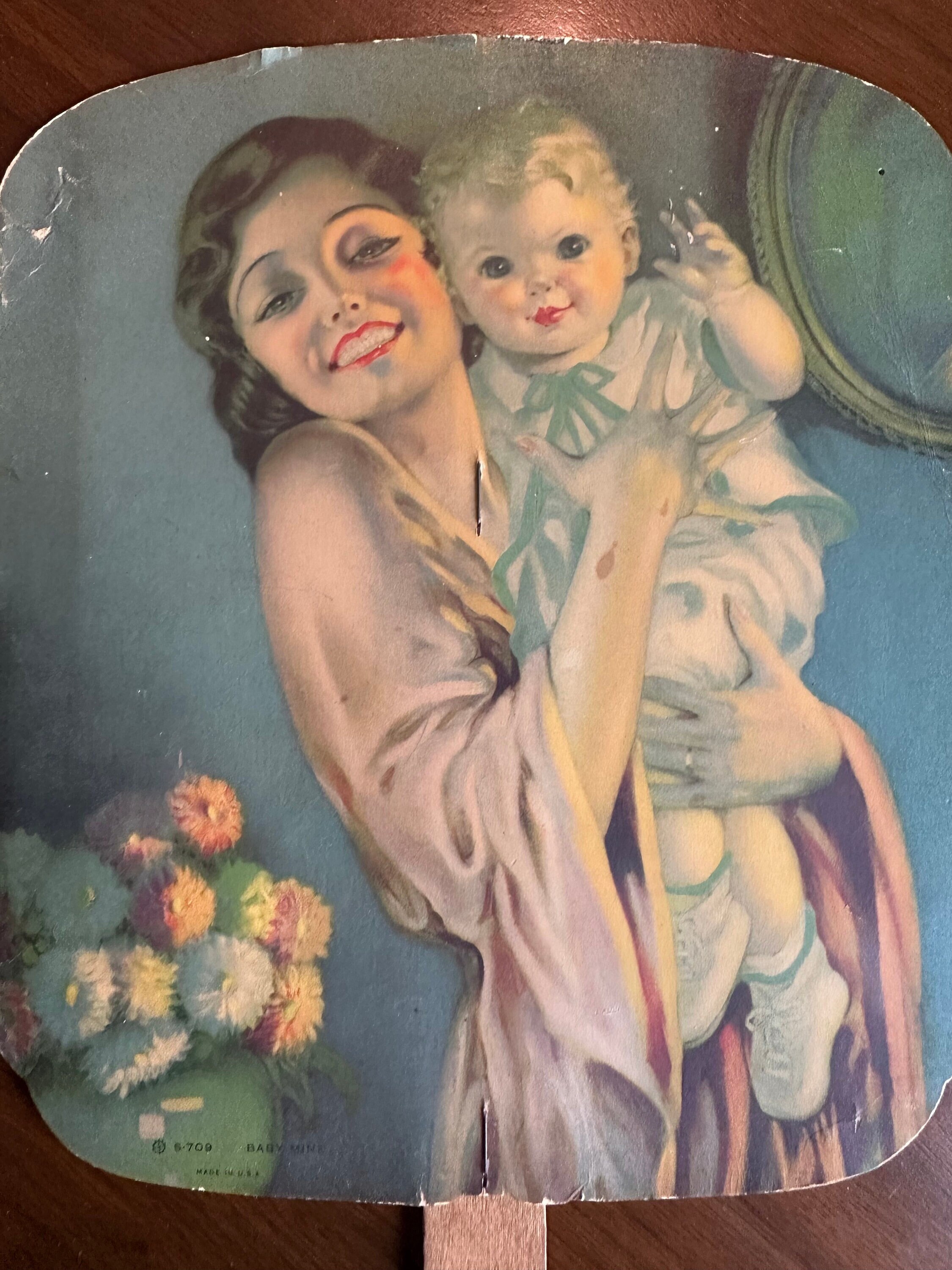 1940s Advertising Hand Fan - Etsy