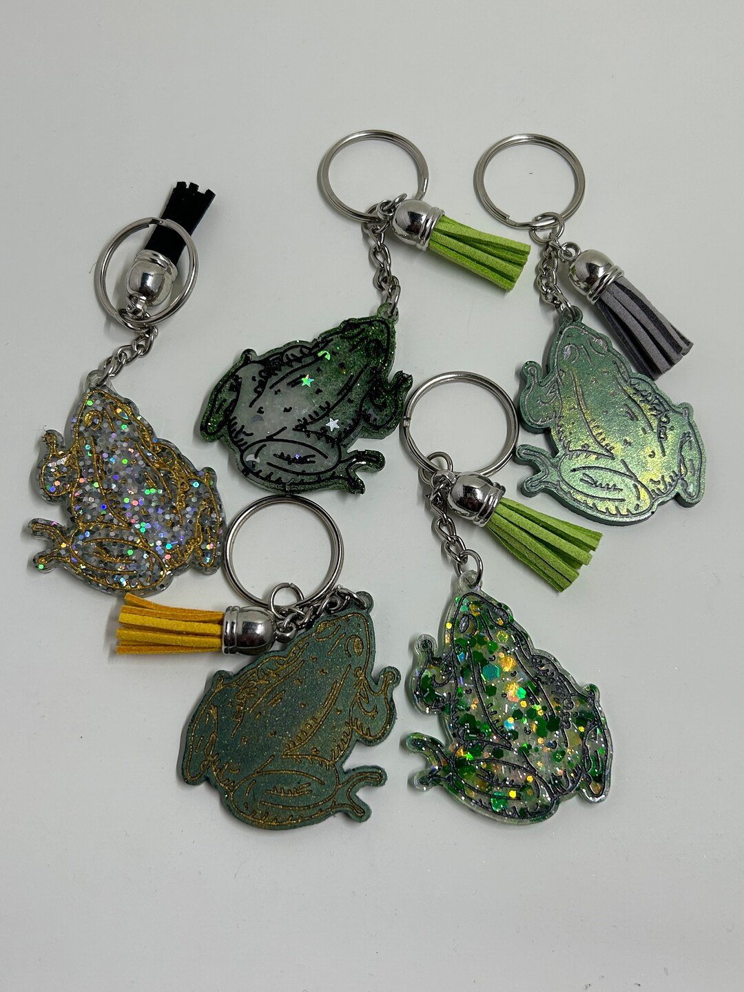Frog Toad Keychain - Etsy