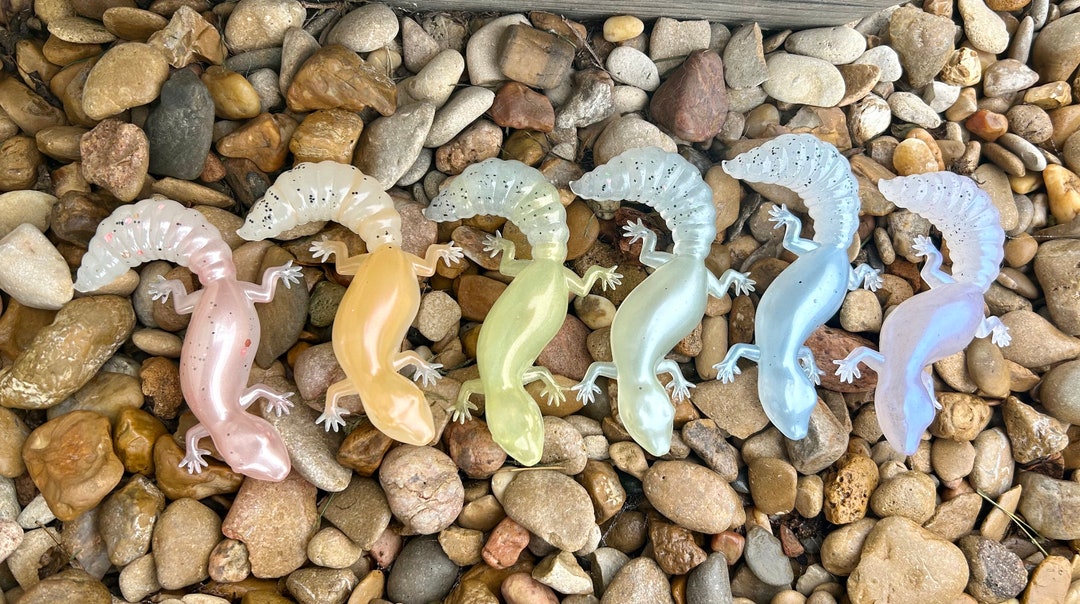 Pastel Leopard Gecko Inspired Reptile Resin Figurine - Etsy