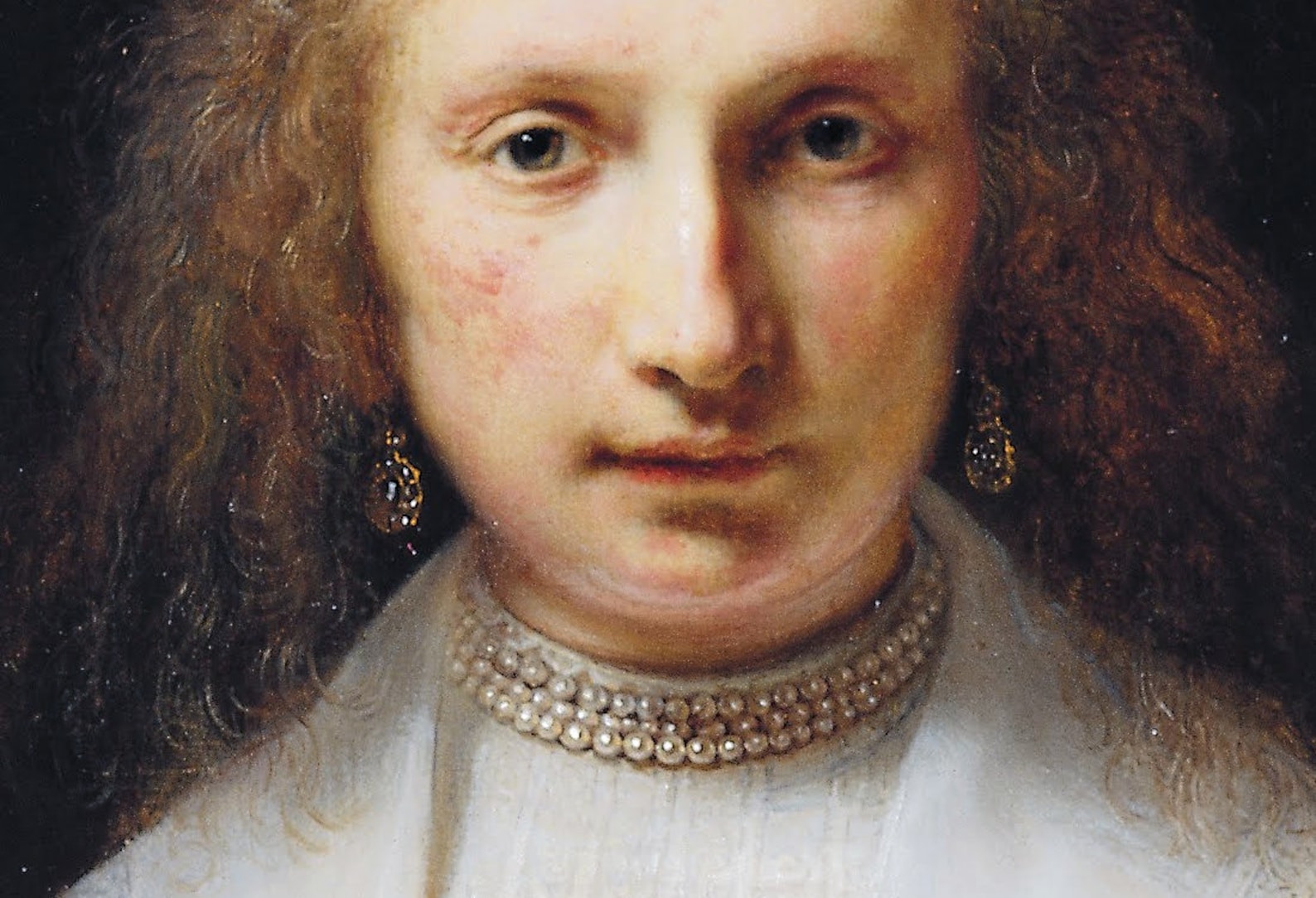 Portrait of Agatha Bas 1641 Rembrandt Dutch Baroque Oil | Etsy