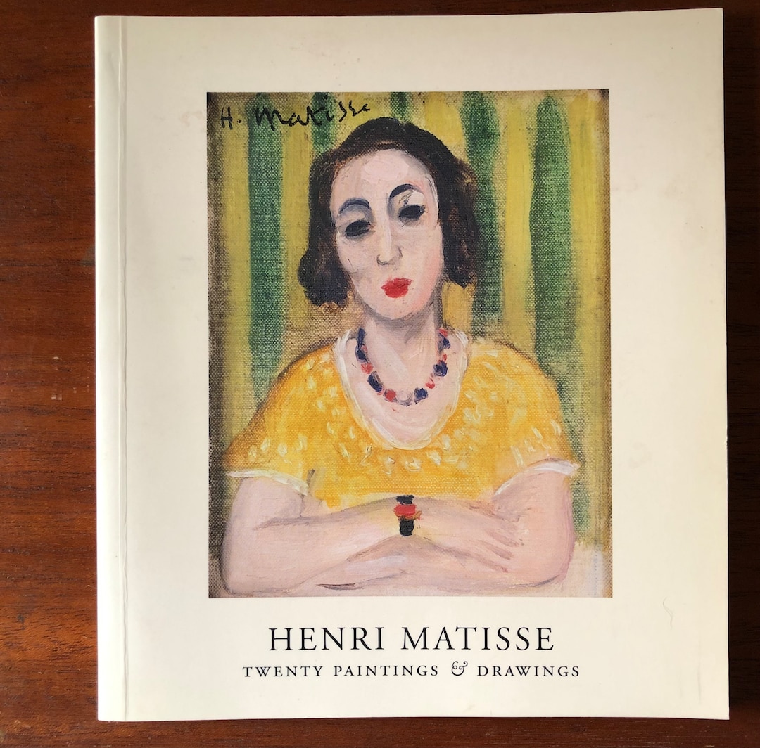 Henri Matisse Art Catalogues Vintage/ Two Books - Etsy