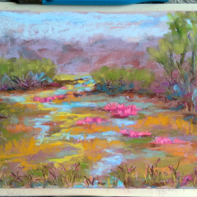Soft Pastel Painting - Etsy