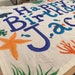Under the Sea Themed Personalised Hand Painted Birthday Banner, Ocean ...